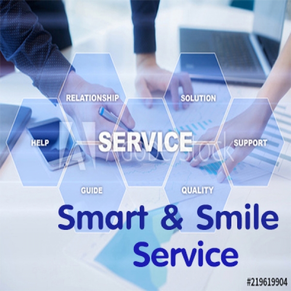 หลักสูตร SMART & SMILE SERVICE | สัมมนาดีดี ดอท คอม