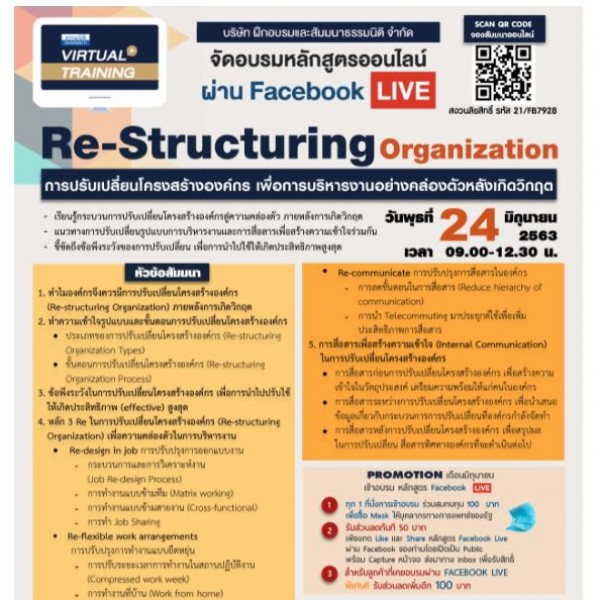 Re-structuring Organization การปรับเปลี่ยนโครงสร้างองค์กร เพื่อการ ...
