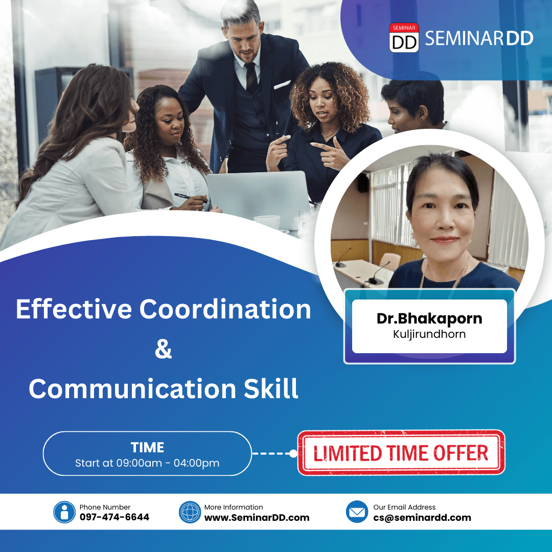 Effective Coordination and Communication Skill | seminardd.com
